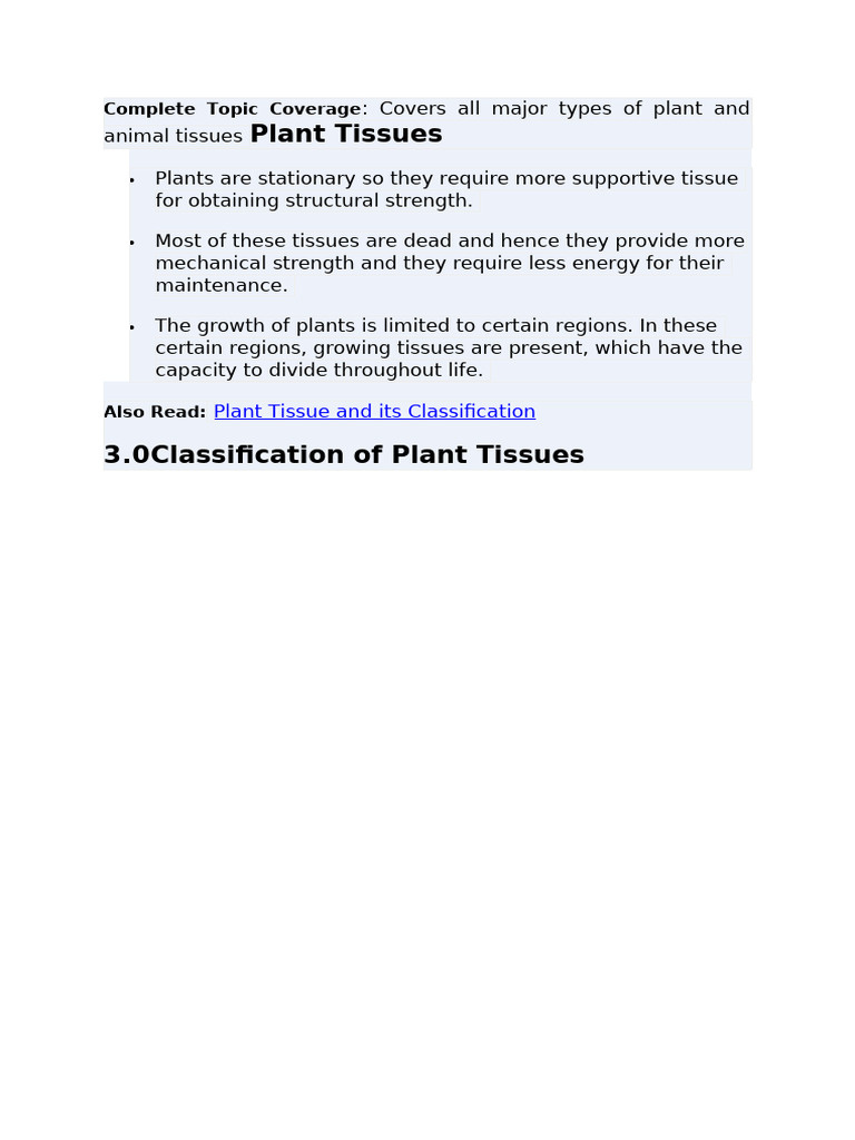 Allen Biology Notes Class 9 | PDF | Tissue (Biology) | Neuron