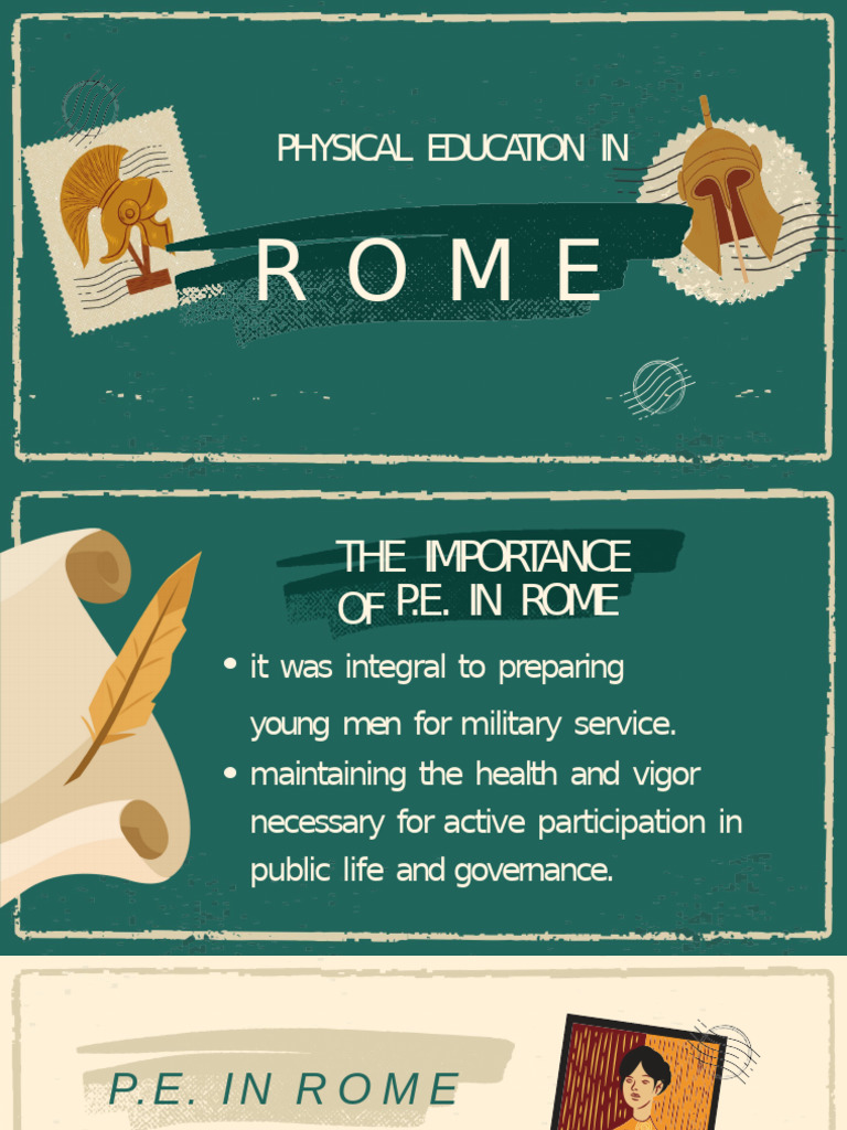 Physical Education in Rome | PDF
