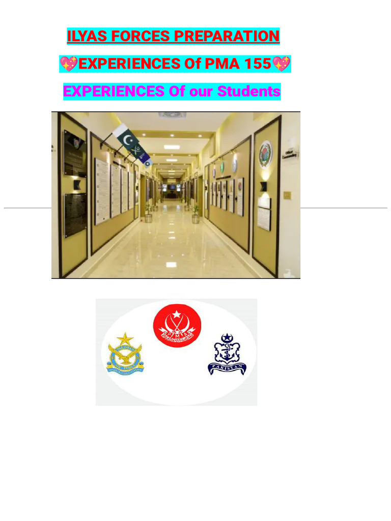 Experiences of Initial Test + Initial Interview of Pma 155 by Ilyas ...