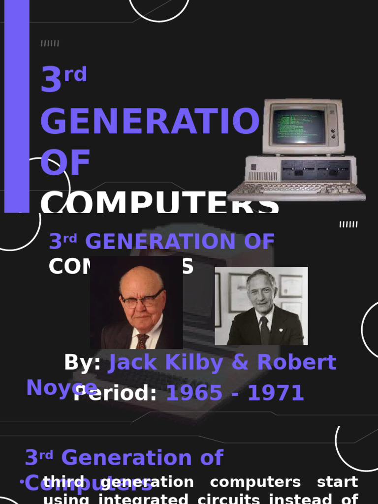 3rd Generation of Computers Group 6 | PDF | Integrated Circuit ...