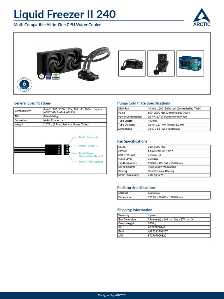Spec Sheet Liquid Freezer II 240 en Update | PDF | Pump | Mechanical ...