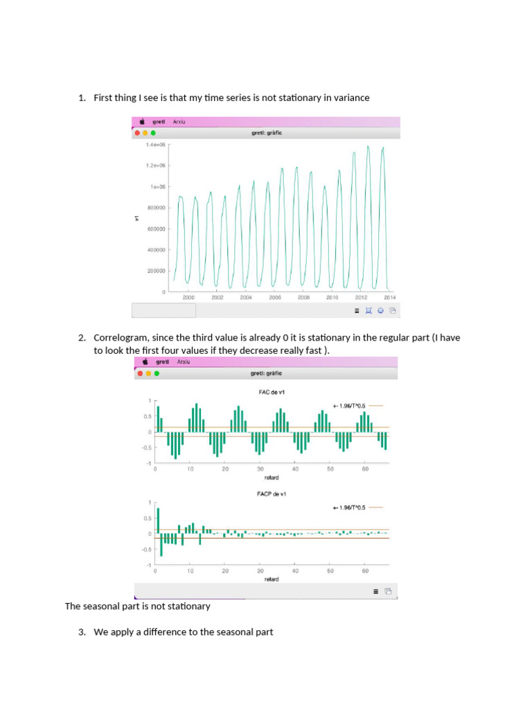 Computer Exercise 2 - Forecasting | PDF