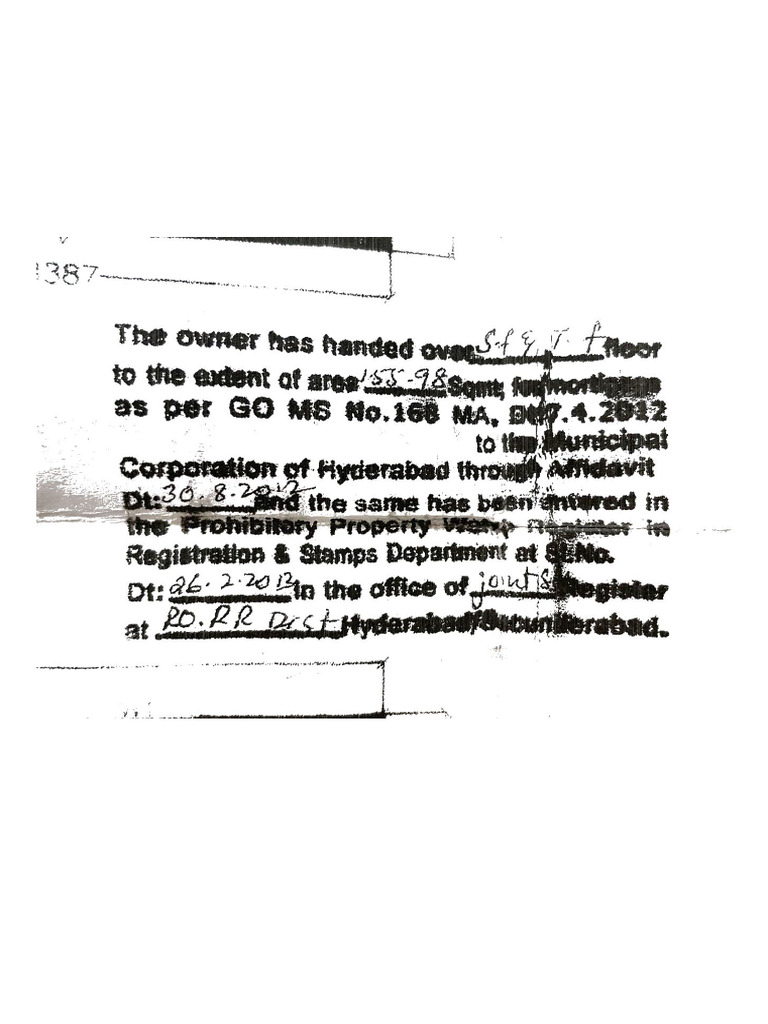 Affidavit of Mortgage Not GMMC Agreement Hence No Re Conveyance Needed ...