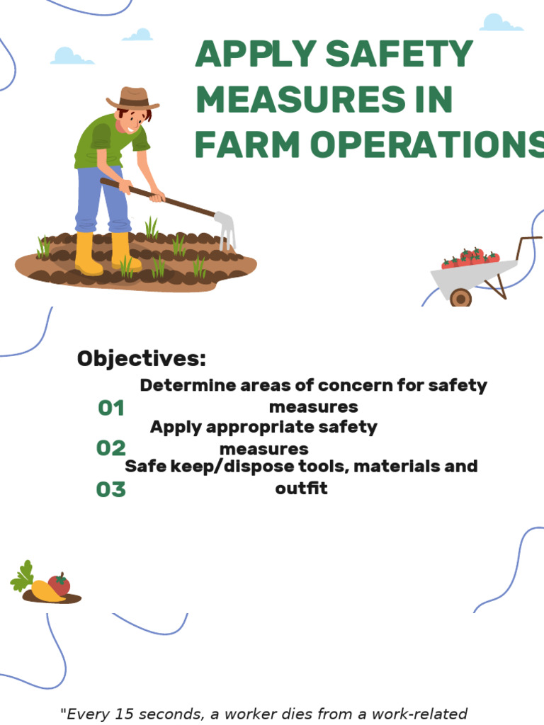 Essential Farm Safety Measures Guide | PDF | Personal Protective Equipment