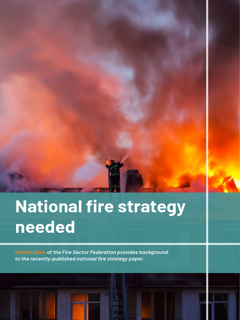 National Fire Safety Strategy Proposal | PDF | Policy | Safety