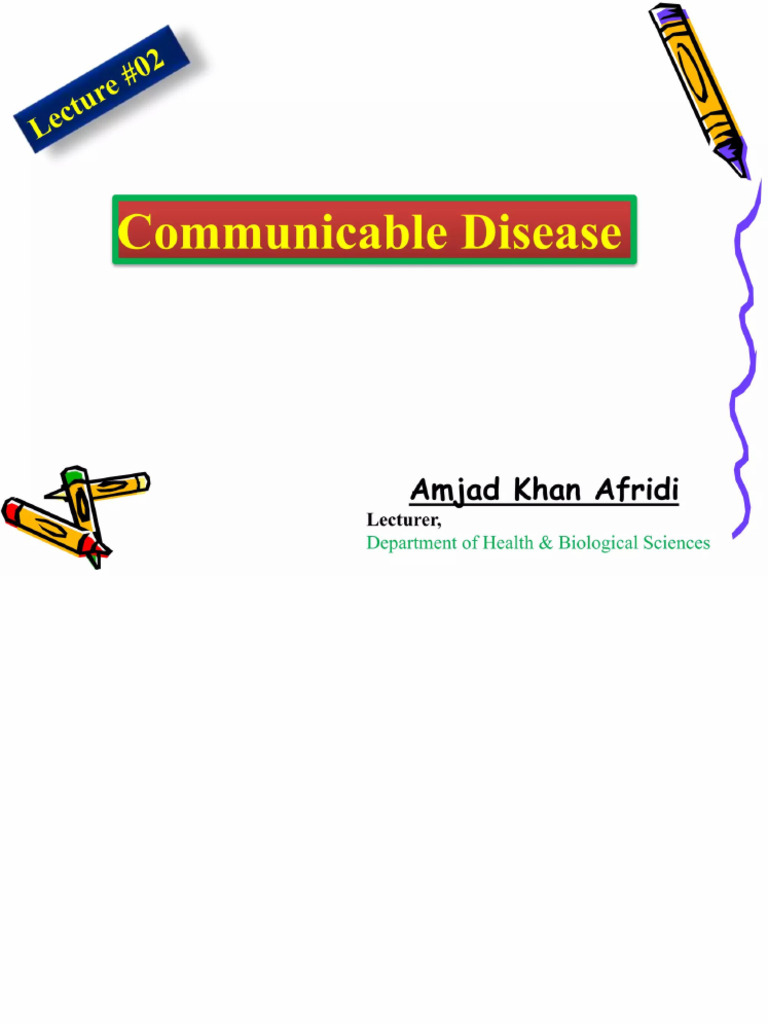 Communicable Disease | PDF