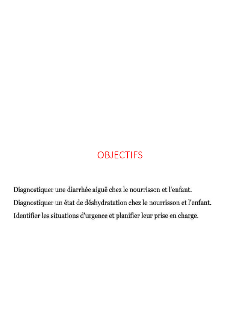 Diarrhée aiguë : causes et prise en charge | PDF | Diarrhée | Infection