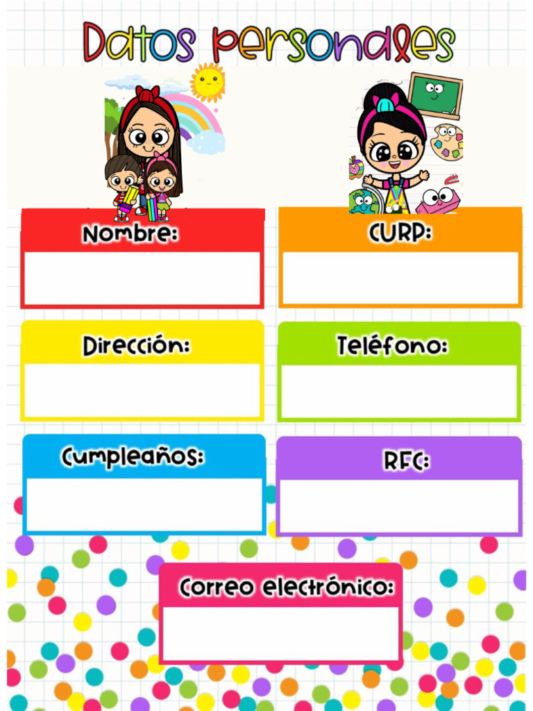 Datos Personales | PDF