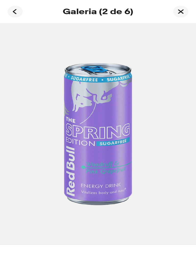 RED BULL SPRING EDITION Woodruff & Pink Grapefruit Flavor Energy Drink ...