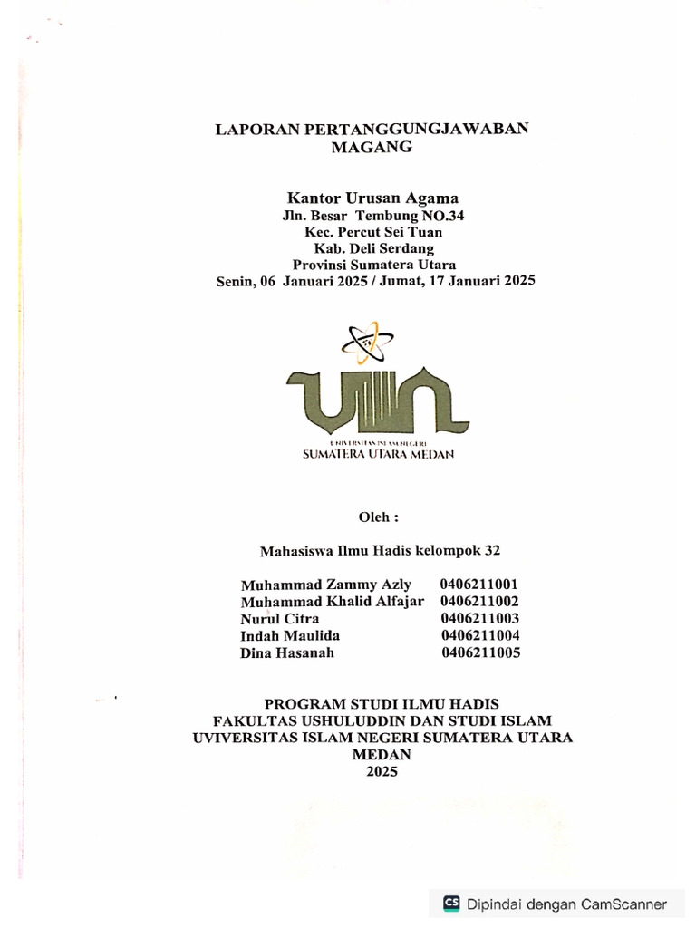 File Laporan Magang | PDF