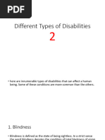 21 Disabilities Under RPWD Act 2016 | PDF | Visual Impairment ...