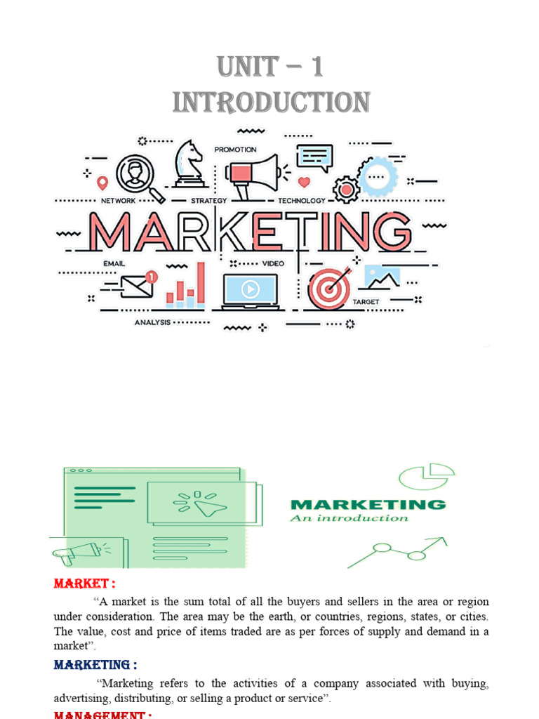 Advanced Marketing Management Unit - 1 | PDF | Marketing | Marketing Strategy