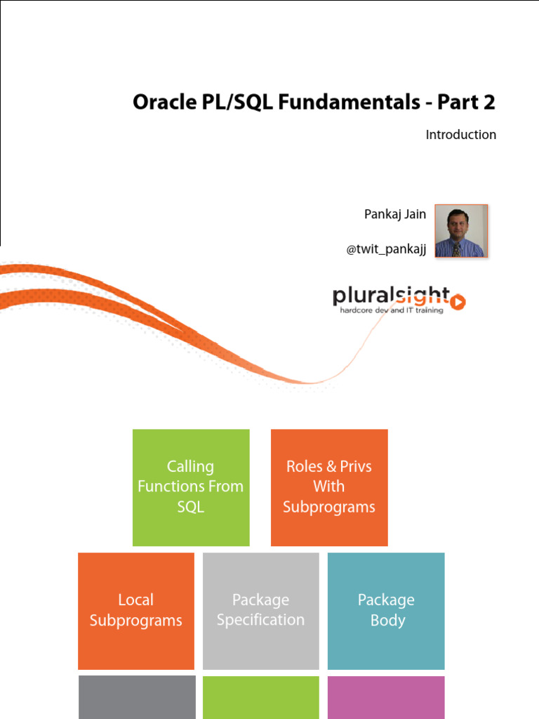 1 Oracle PLSQL Part2 m1 Slides | PDF