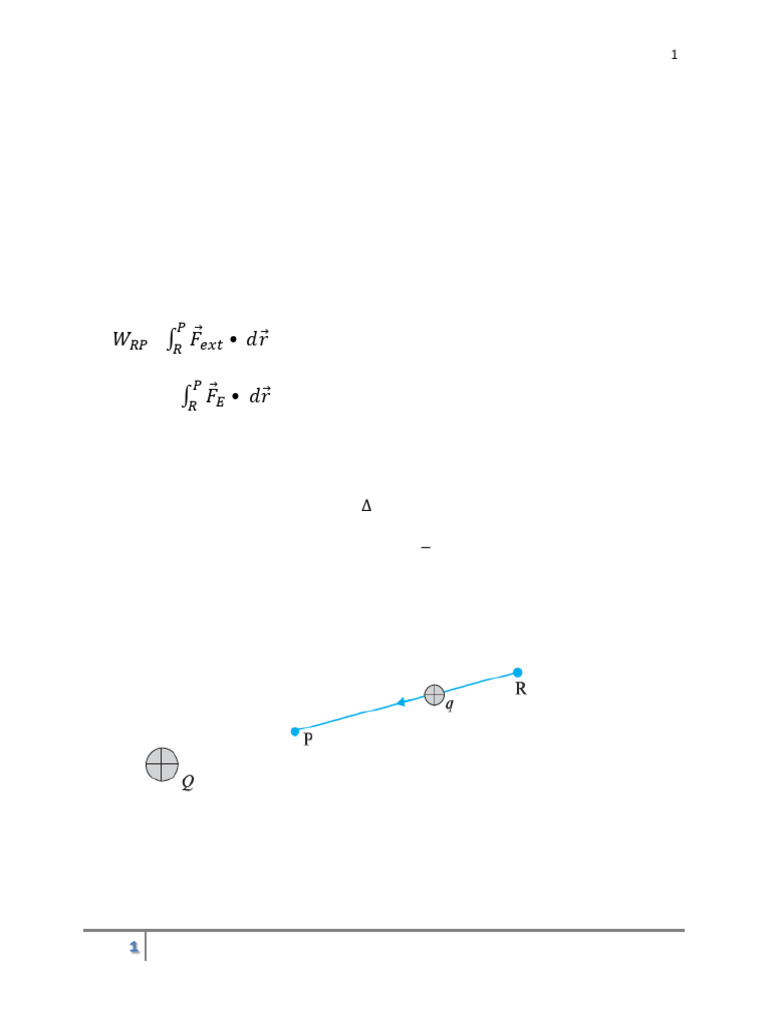 Ch 2 Electrostatic Potential And Capacitor Pdf Potential Energy Force