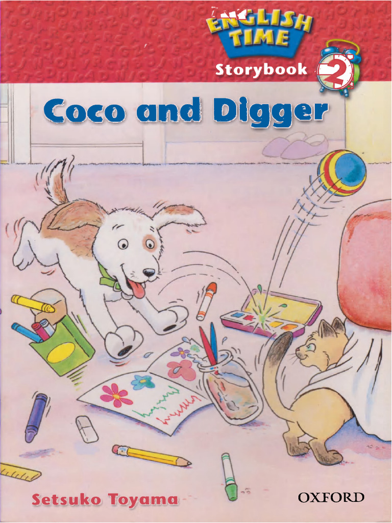 Cocco and Digger English Time 2 Storybook | PDF