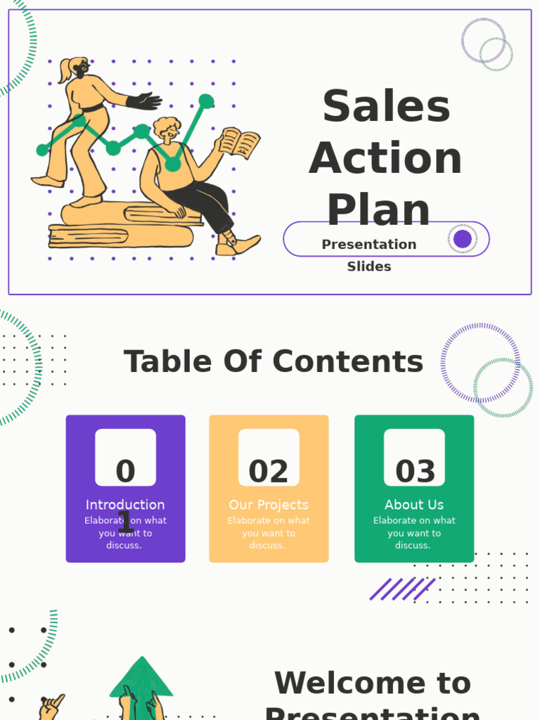 Sales Action Plan Slides | PDF