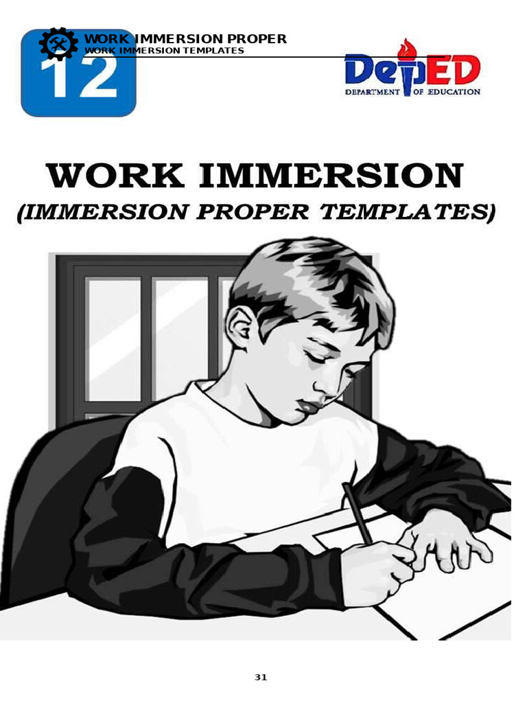 Templates For Work Immersion | PDF | Limited Liability Company | Business