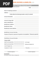 Bank Account Details Submission Form | PDF