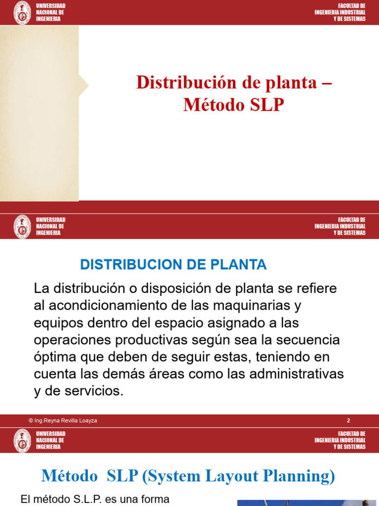 Método SLP en Distribución de Planta | PDF | Ingeniería Industrial ...