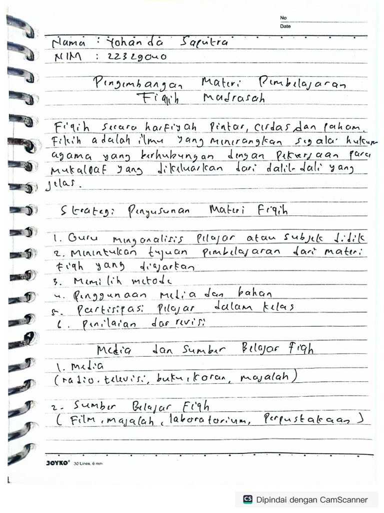 Resume Pai Fiqih | PDF