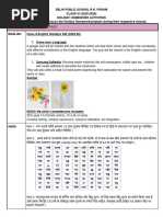 Class 6 Holiday Homework Guide | PDF | Leaf | Mathematics
