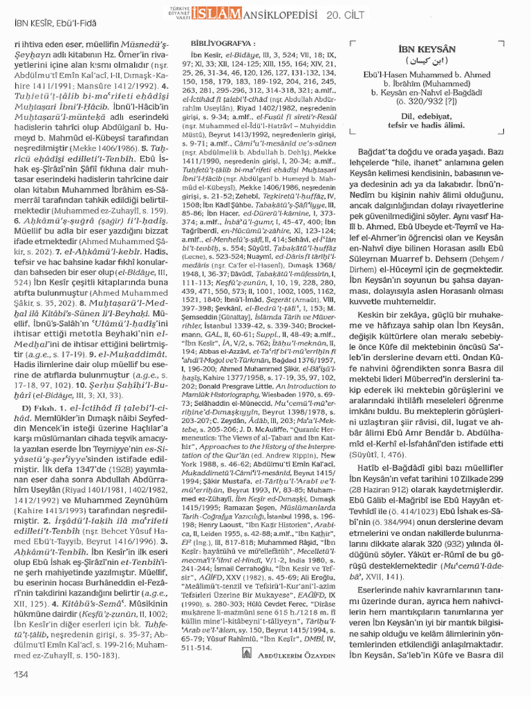 Ebü'I-Fida: Kestr | PDF