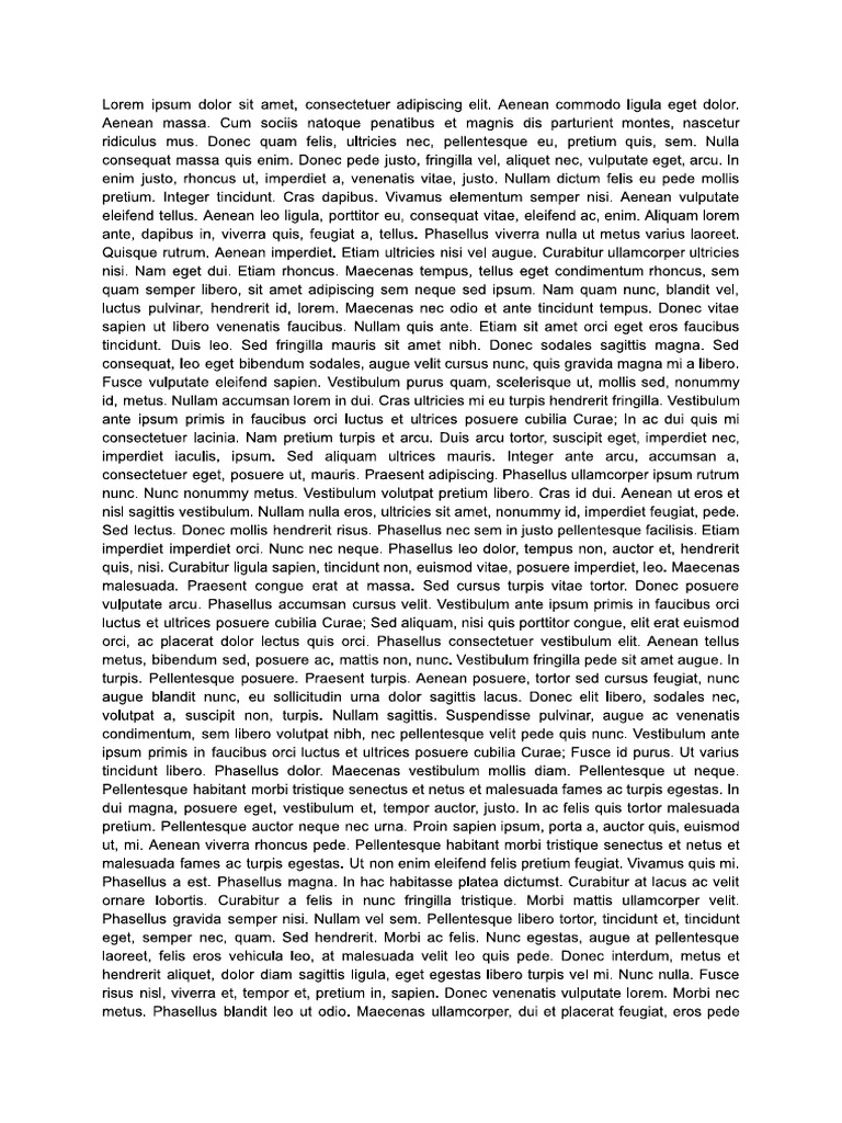 Lorem Ipsum 1 | PDF