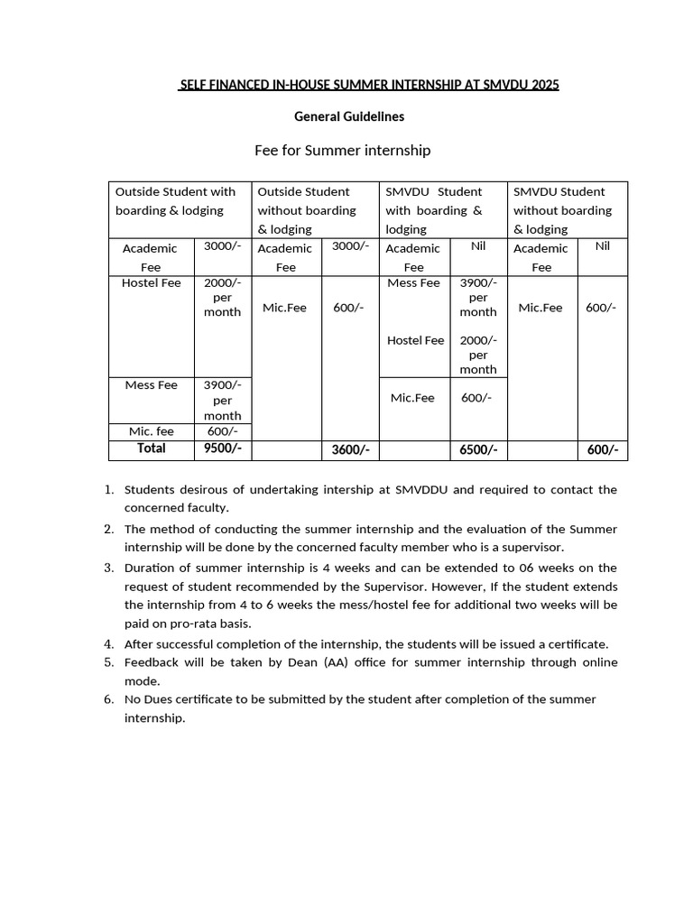 General Guidelines | PDF
