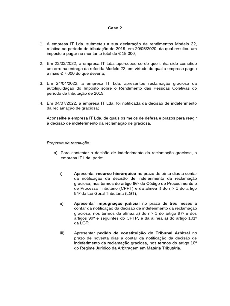 Caso 2 | PDF