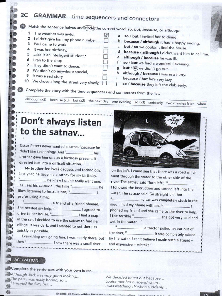 Grammar 2c English File Pre Int | PDF