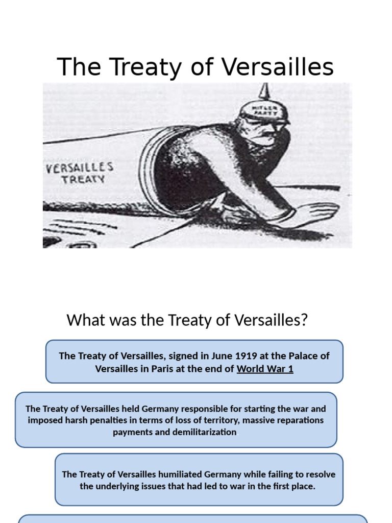 The Treaty of Versaille | PDF | Treaty Of Versailles | Weimar Republic