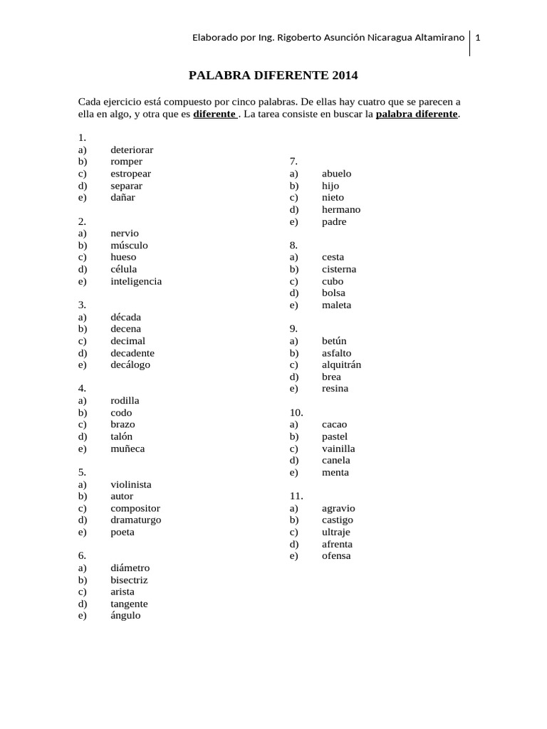 Hoja de Ejercicios 6 | PDF