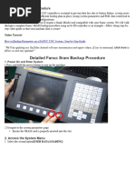 Fanuc PMC Backup Procedure | PDF | Usb Flash Drive | Backup