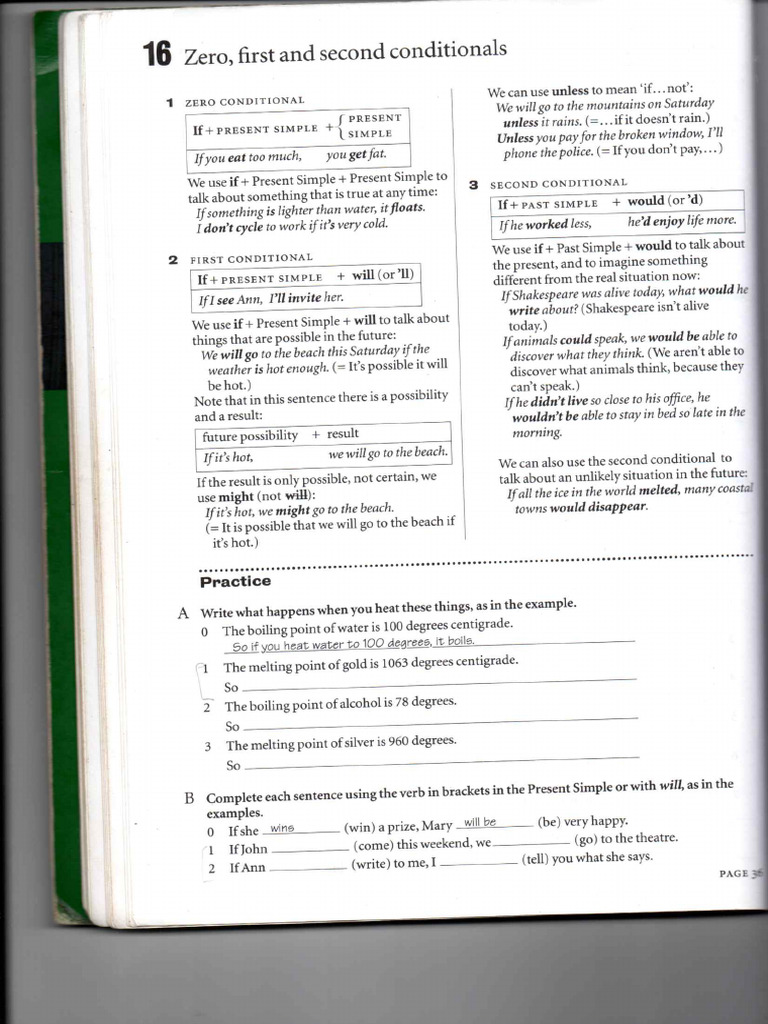 Unit 16 Zero - First and Second Conditionals | PDF