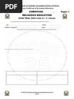 Life Orientation Cover Page | PDF