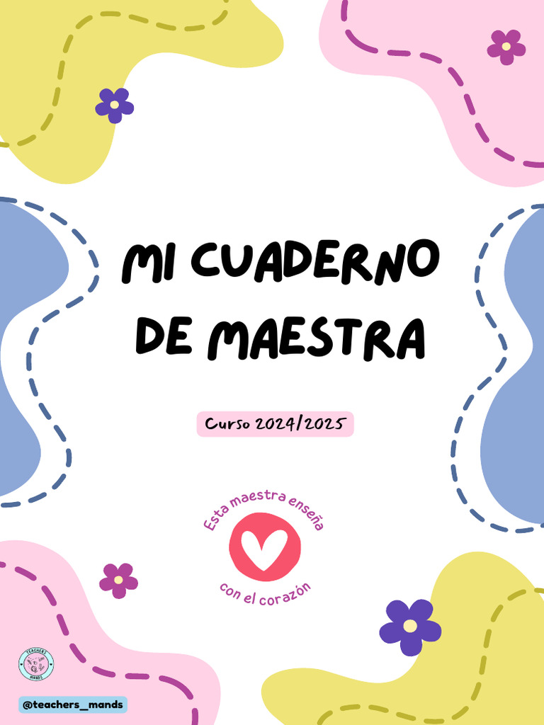 Cuaderno Docente 2024-2025 | PDF
