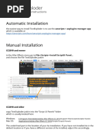 Scripts Installation | PDF