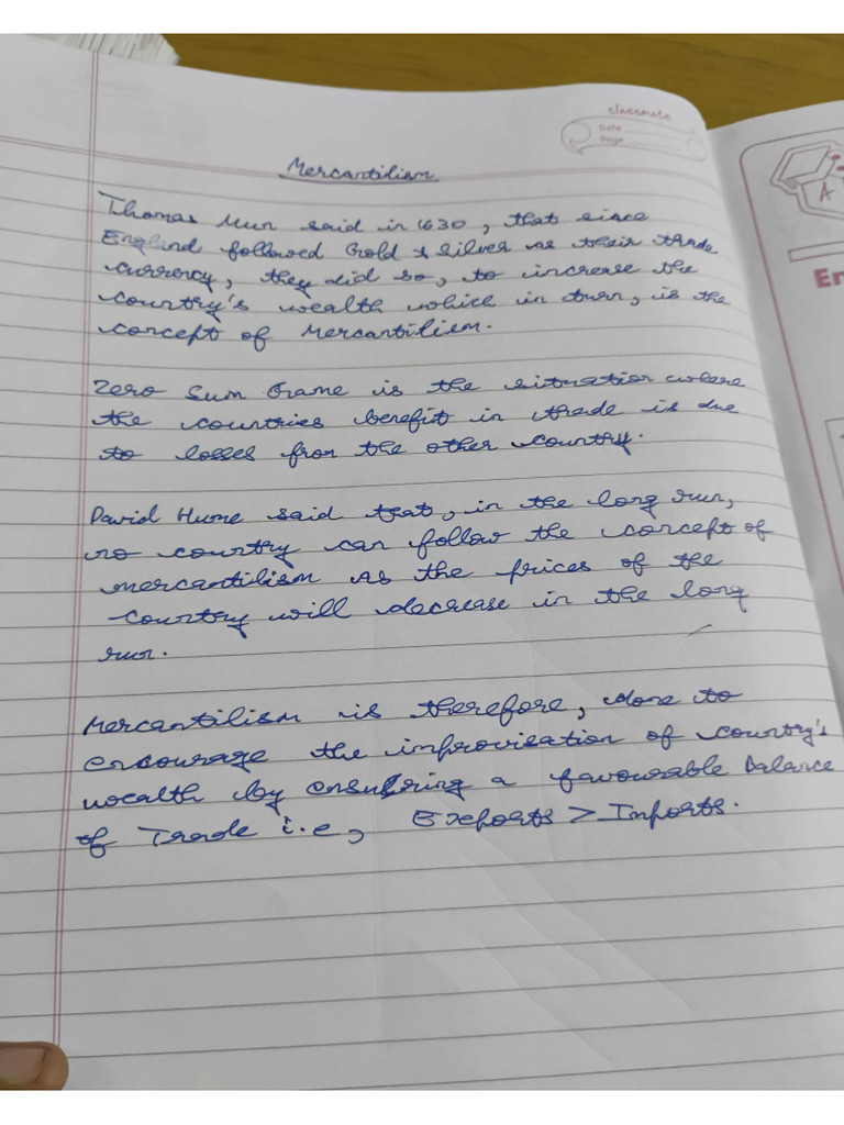 Mercantilism IB Assignment | PDF