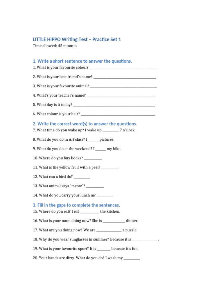 Little_Hippo_Practice_Set_1 | PDF