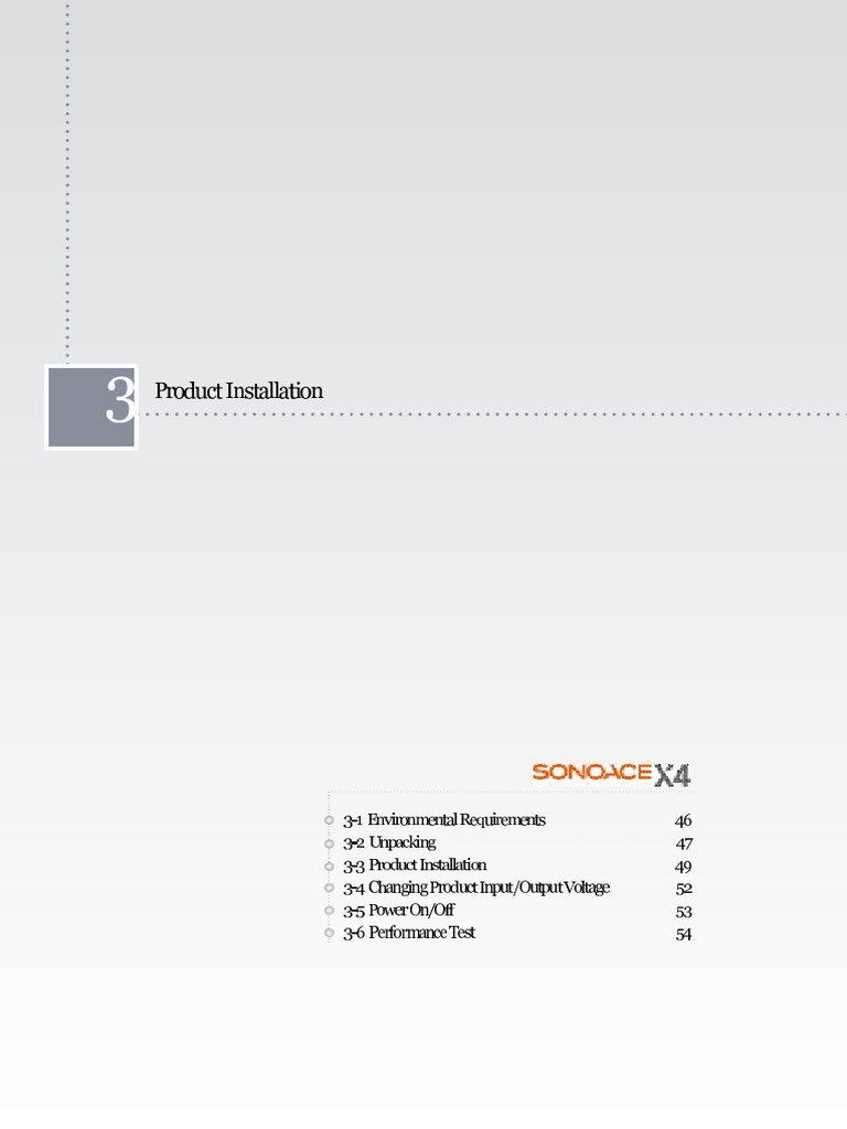 3 Product Installation | PDF