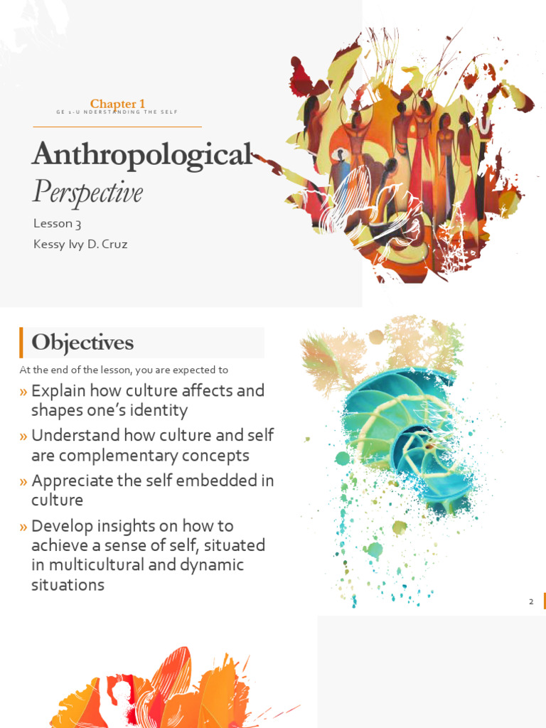 UTS Module 3 - Anthropological Perspective | PDF | Identity (Social Science) | Attitude (Psychology)