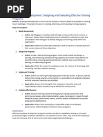 Apple Employee Training Programs Overview | PDF | Business