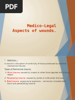 Blunt and Sharp Force Injury Classifications | PDF | Medical ...