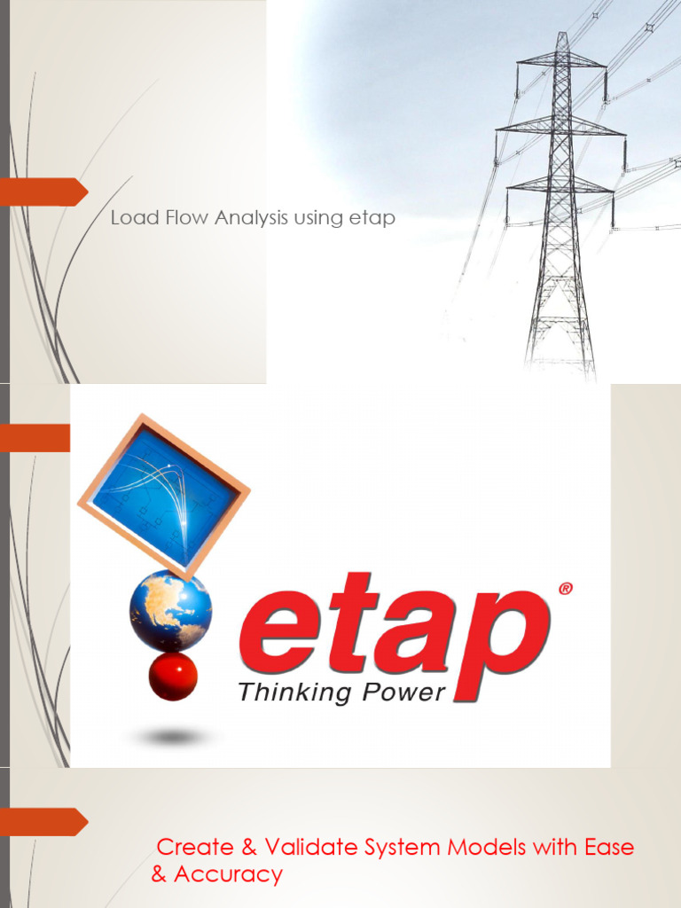 ETAP - Load Flow Analysis Using | PDF | Transformer | Electromagnetism