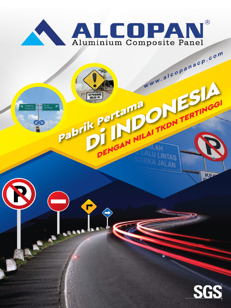 Alcopan Rambu Jalan | PDF