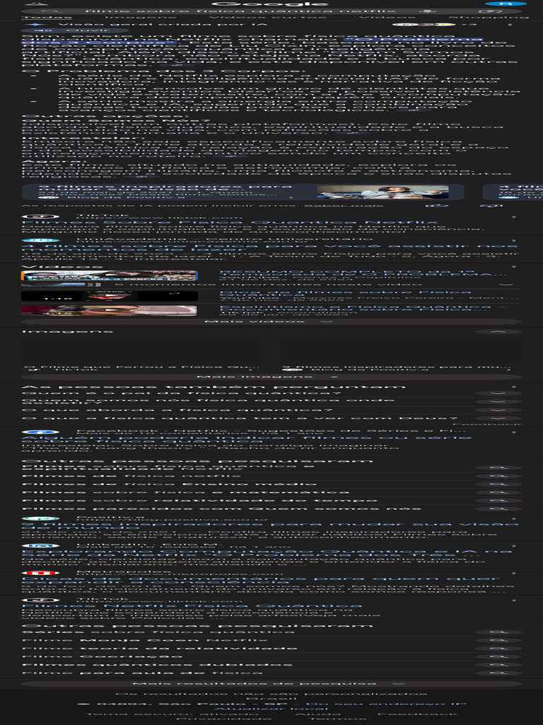 Lista de Filmes Sobre Física Quantica | PDF | Inteligência artificial | Inteligência Artificial ...