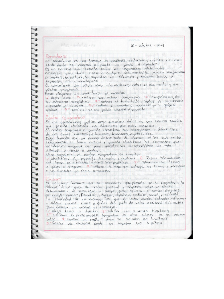 Tipos de Cuadros | PDF