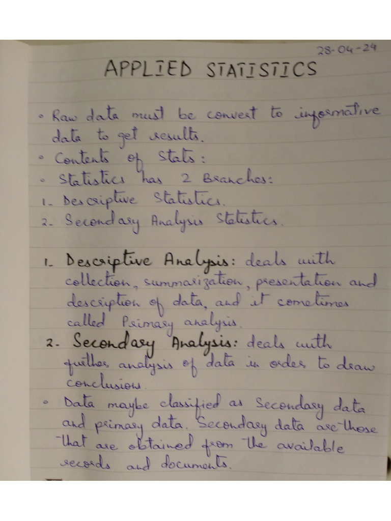 Applied Stats Mids | PDF
