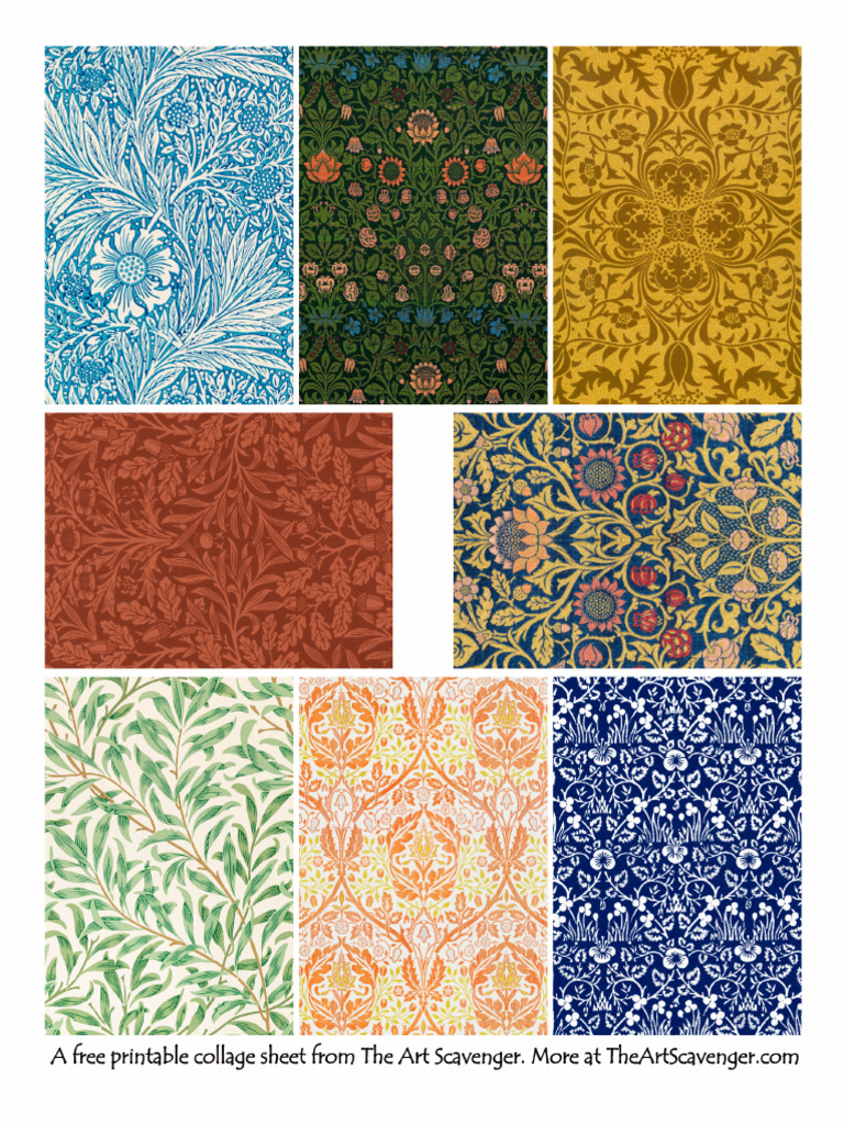 Free Textile Design ATCS | PDF