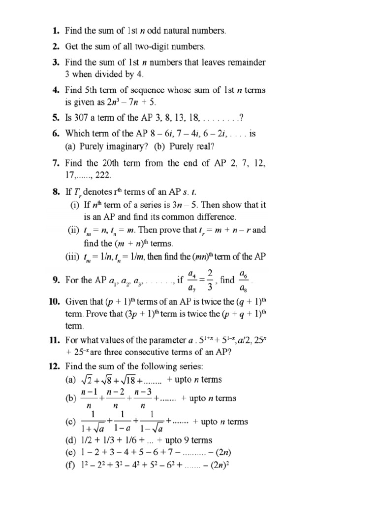 Sequence and Progression DPP-2 | PDF